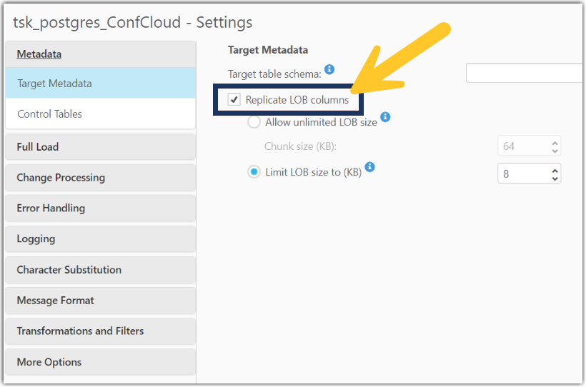 Qlik Replicate and Postgres Target Varbinary Datatypes Qlik Replicate and Postgres Target Varbinary Datatypes