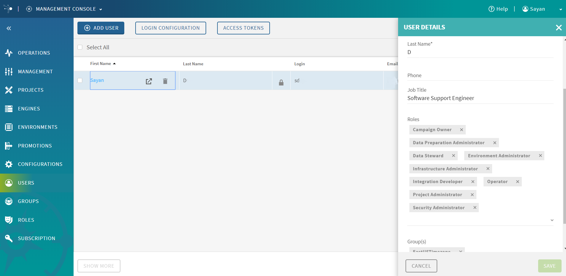 In Talend Studio, connection to Talend Cloud fails with 'forbidden' message