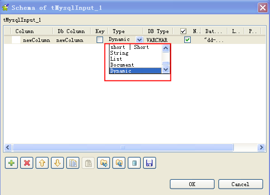 How to process changing data structure?