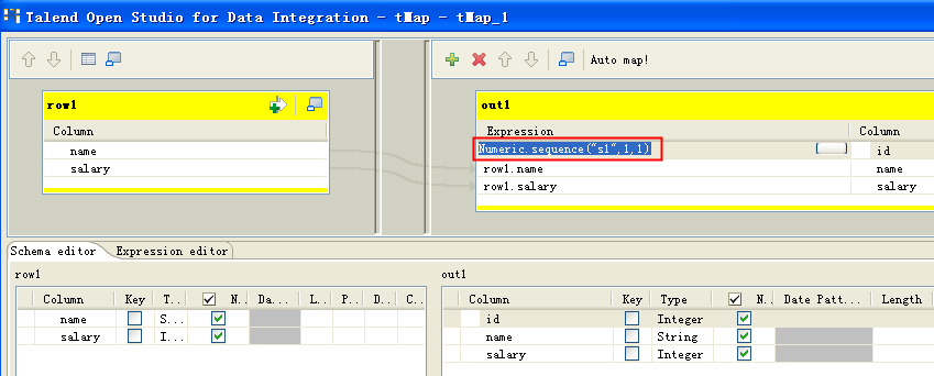 tMap expression syntax