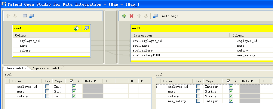 tMap expression syntax