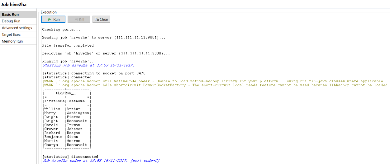 Using Hive Components to Connect to HiveServer2 High Availability