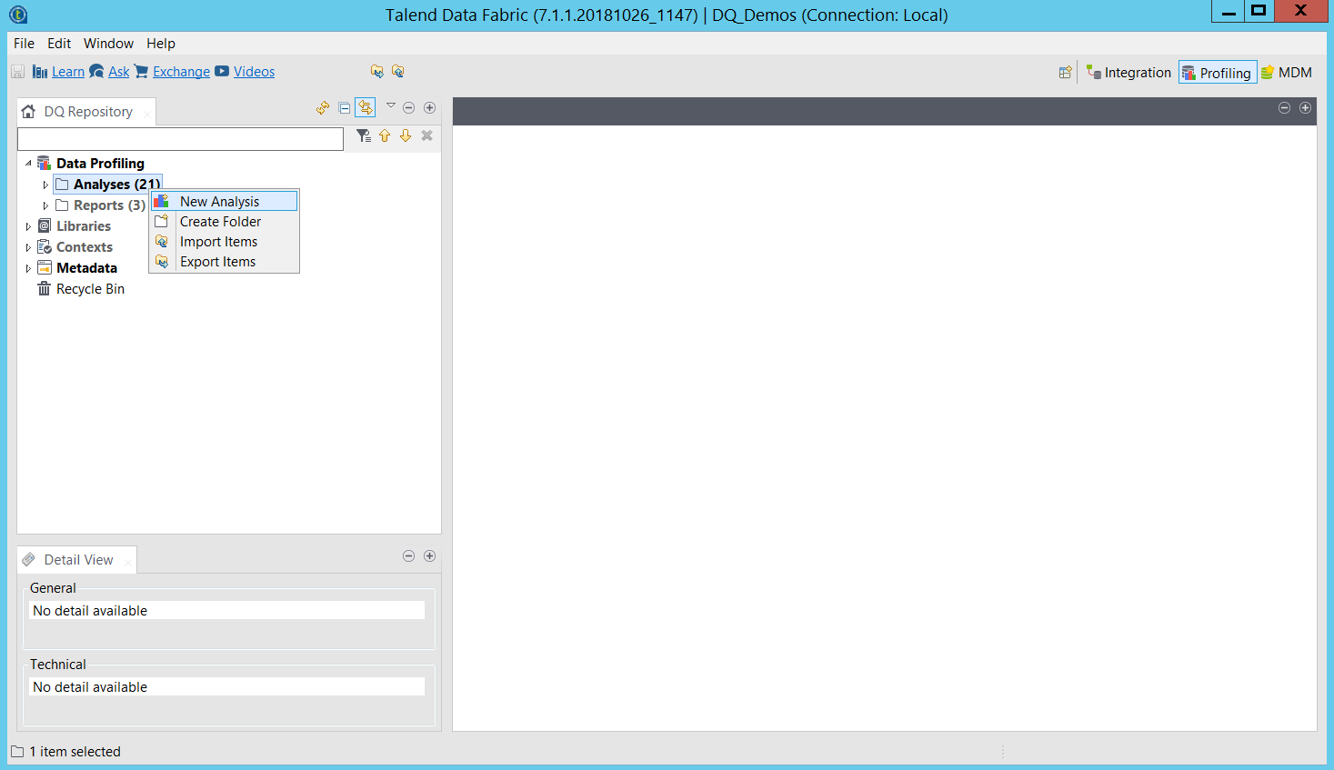 Introduction to Data Quality profiling analysis types