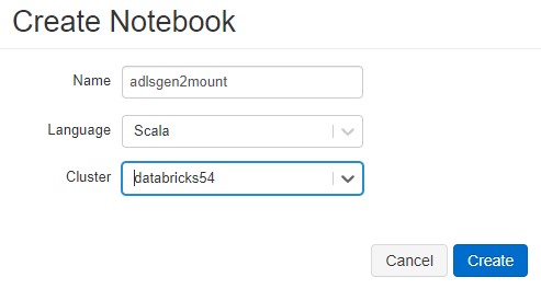 How to connect to ADLS Gen2 using Azure Databricks