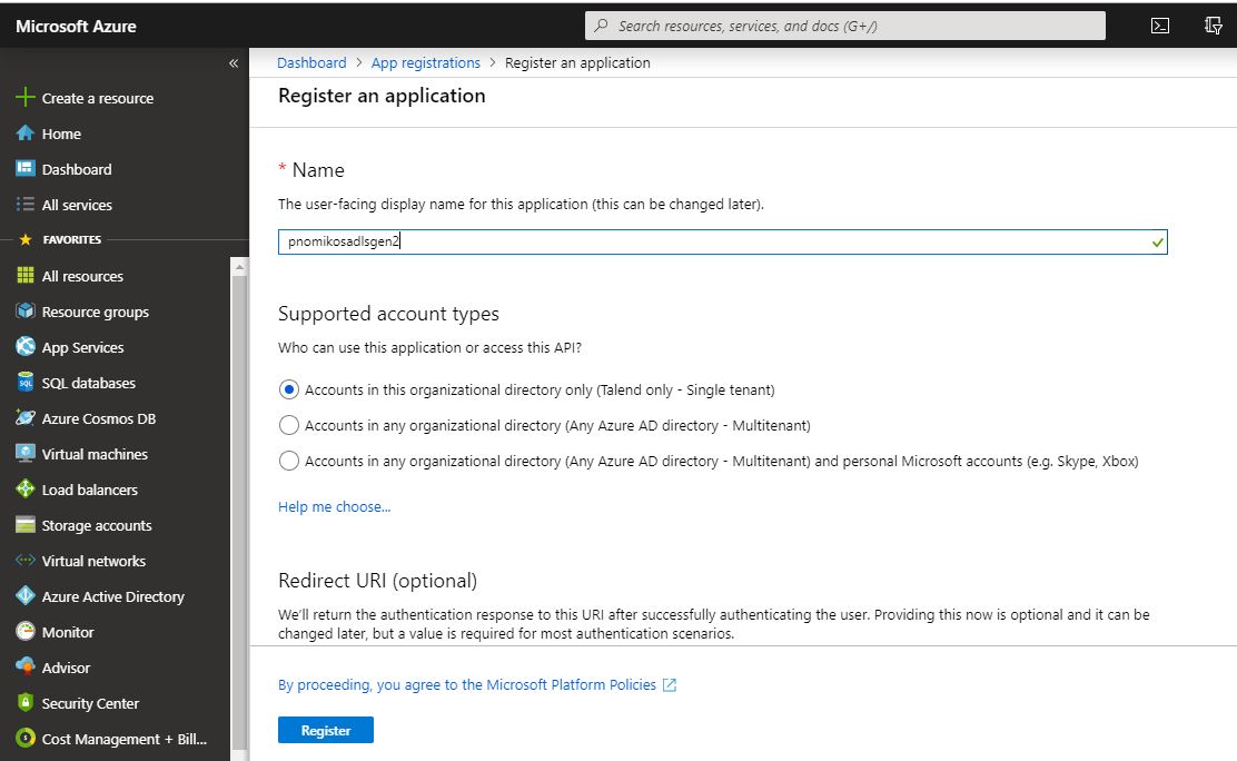How to connect to ADLS Gen2 using Azure Databricks