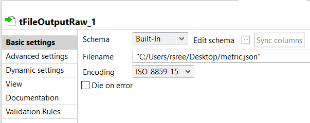 How to configure observability metrics with Talend Cloud - Remote Engine