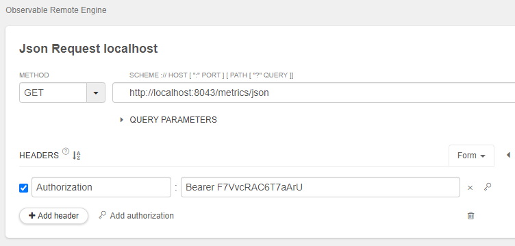 How to configure observability metrics with Talend Cloud - Remote Engine